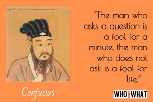 CONFUCIANISM AND QUOTES OF CONFUCIUS - WHO QUOTES WHAT